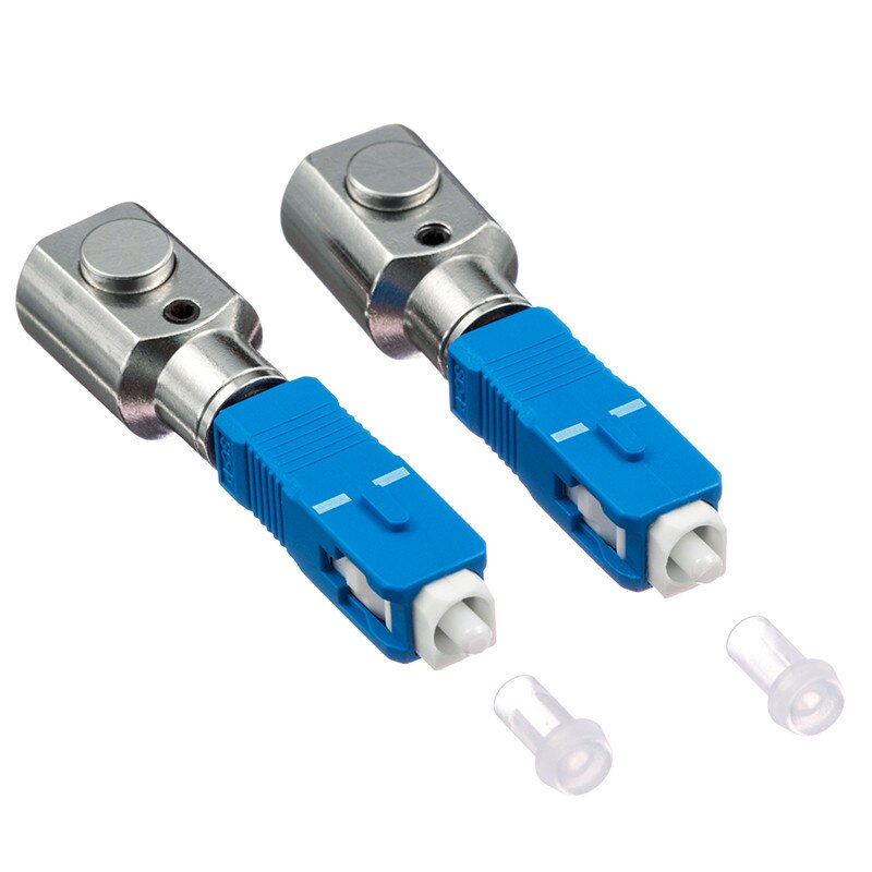 5pcs/lot SC Round Bare Fiber Adapter Connector SC ... – Grandado