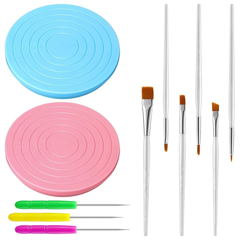 Cookie Decorating Kit,Round Cookie Turntable Decor... – Vicedeal