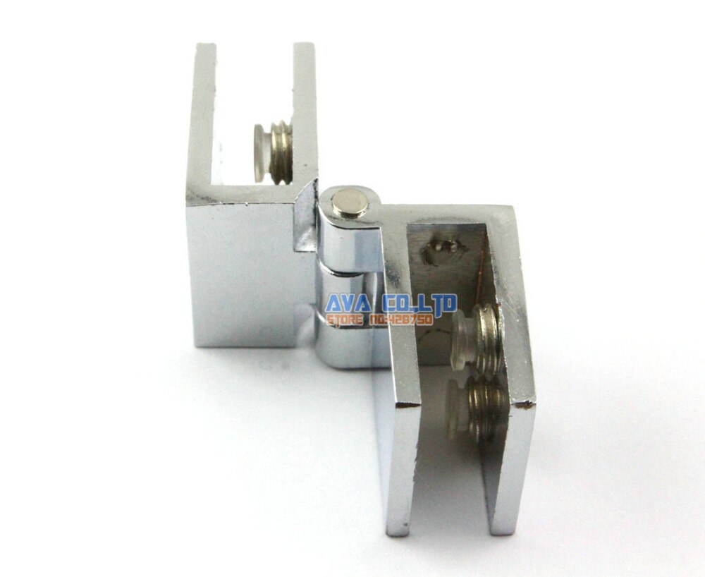 2 Pieces Glass To Glass Hinge 90 Degree Out Swing ... – Grandado