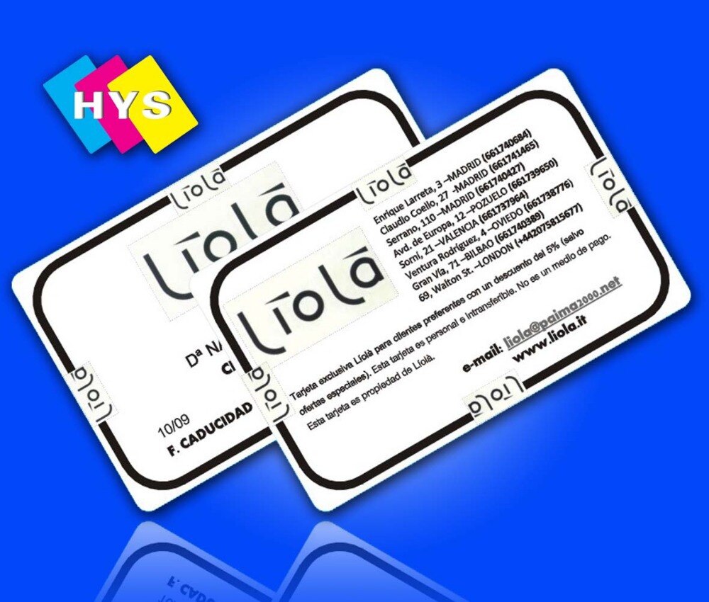 PVC Magnetic stripe membership card with embossing... – Grandado