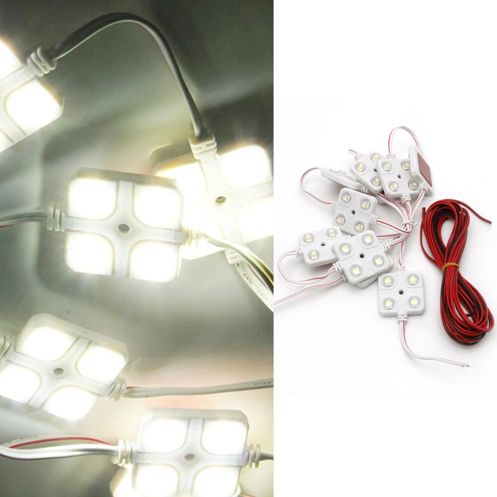 40 LED Waterproof 5050 Truck/Cargo White Bed Light... – Grandado