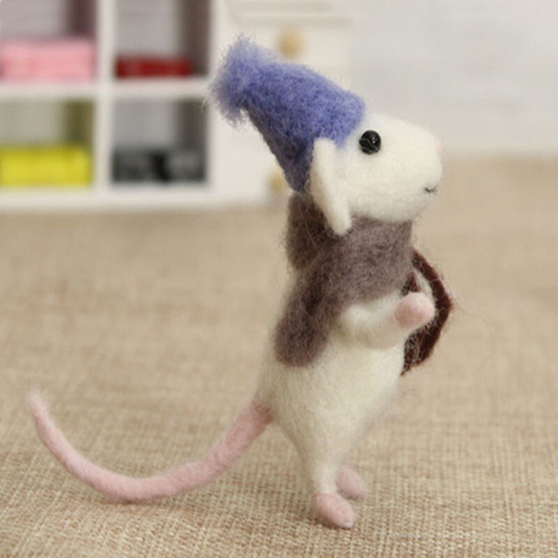 1PC Girls Children Lovely Mouse Handmade Animal To... – Grandado