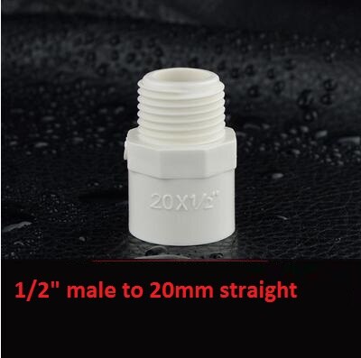 20mm/25mm Pvc Pipe Parts Straight Equal Elbow Tee ... – Grandado