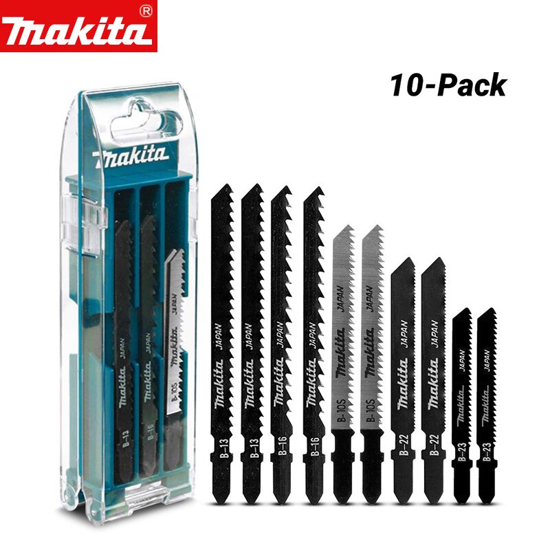 Makita B-44410 Jigsaw Blade Combination Set 10Pcs ... – Vicedeal