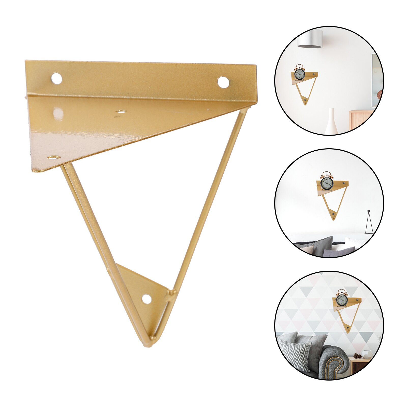 1 Set Shelf Triangle Bracket Shelf Bracket Triangl... – Grandado