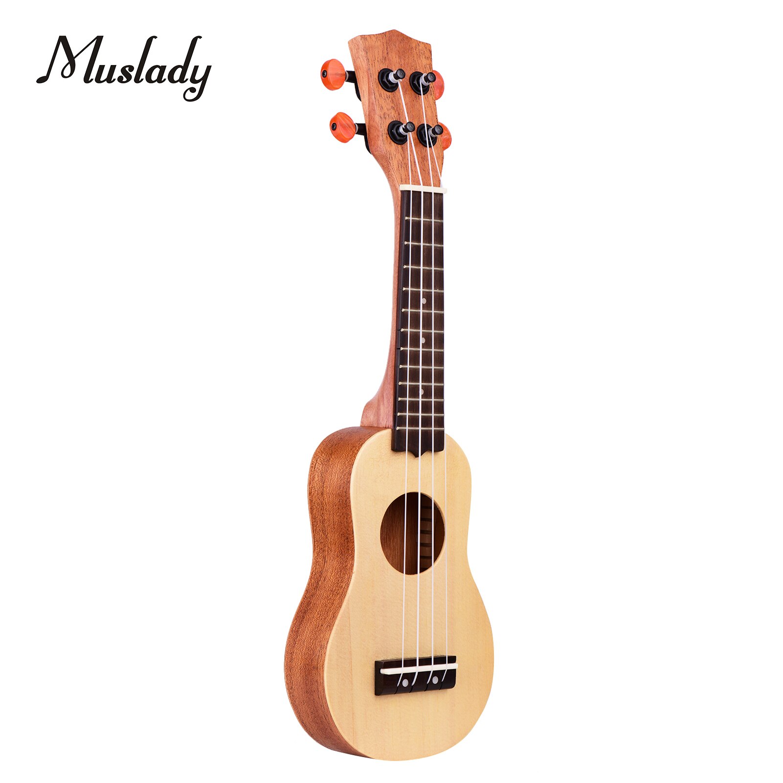 Muslady 17 Inch Mini Acoustic Ukulele Travel Porta... – Grandado