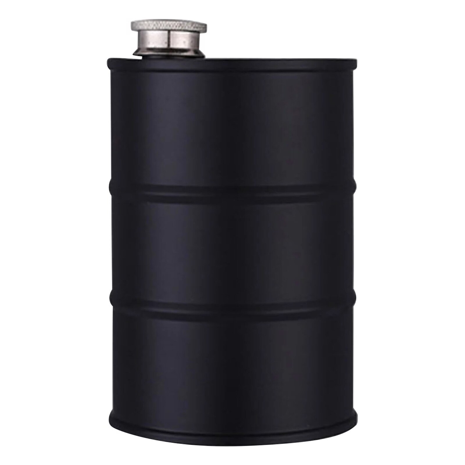 500ml Oil Drum Shape Circular Liquor Flask Storage... – Grandado