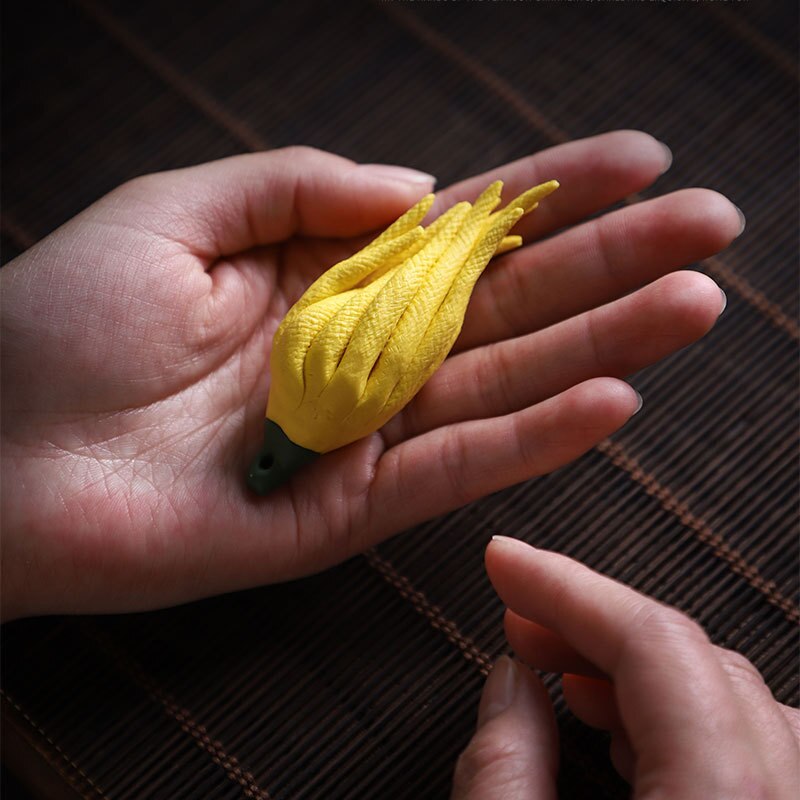 Chayote Ceramic Simulation Chayote Tea Ornaments D... – Grandado
