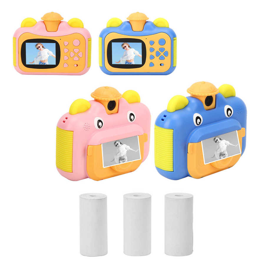 Children Instant Print Camera Rotatable Lens 1080P... – Grandado