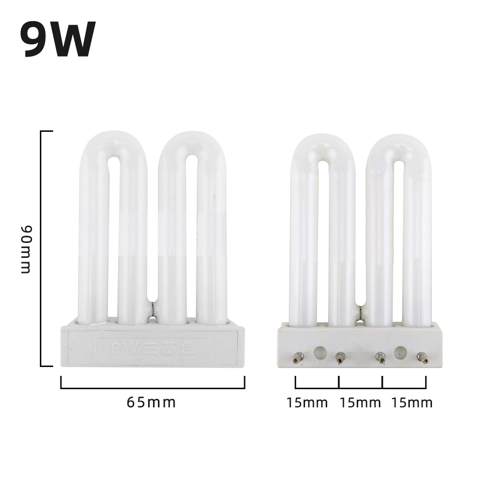 ZHMZH Double U Type Indoor Lighting 6500K 4 Pins F... – Grandado