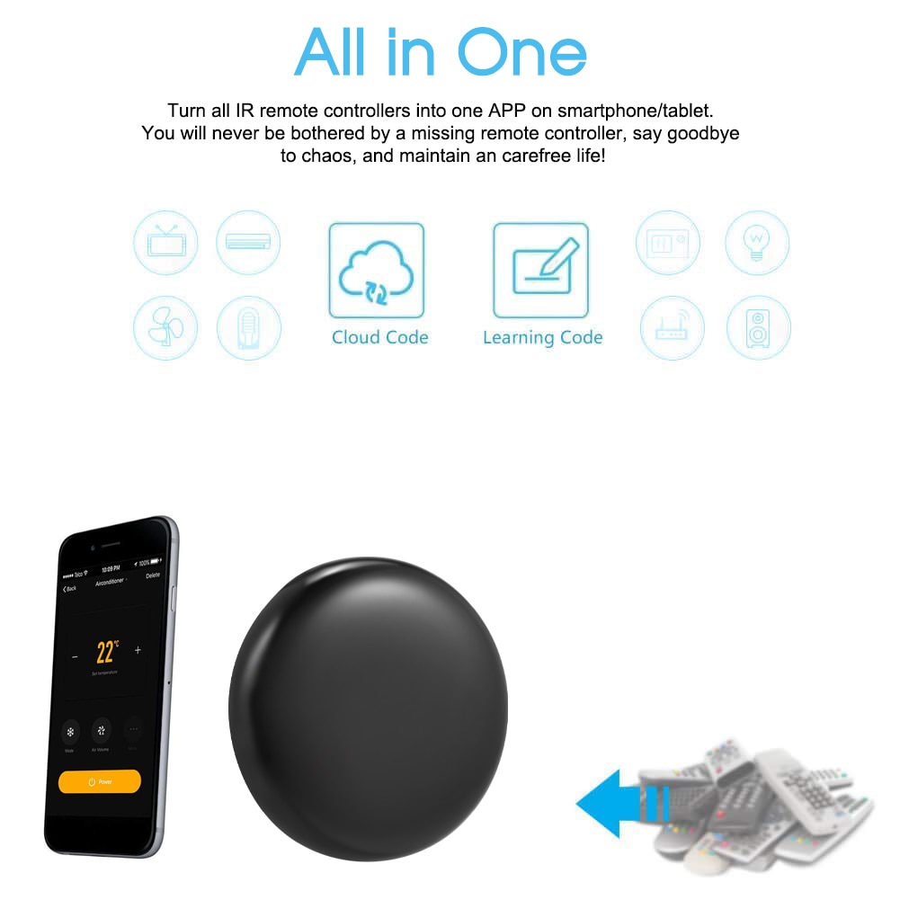 WiFi IR Remote IR Control Hub Infrared Remote Cont... – Vicedeal