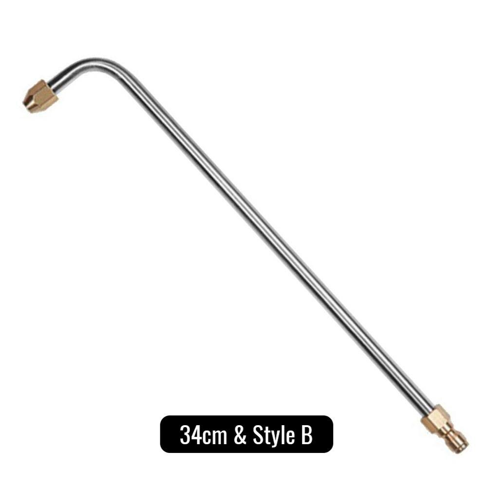 90 Degrees Curved Rod Washer Gutter Cleaner Attach... – Vicedeal