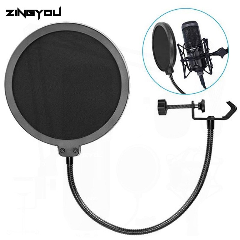 Zingyou Pop Filter Studio Microfoon Pop Filter Dou... – Grandado