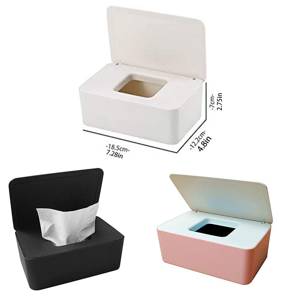 Tissue Box Wet Wipes Dispenser Holder Dry Wet Tiss... – Vicedeal