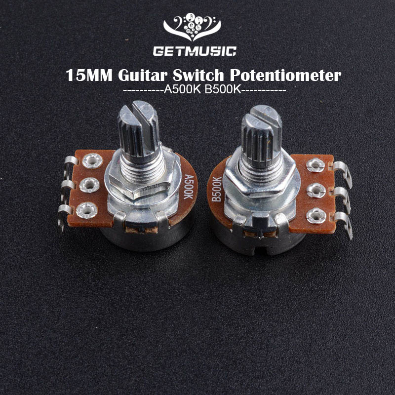2pcs A500K/A250K Potentiometer Splined Kleine Pot ... – Grandado