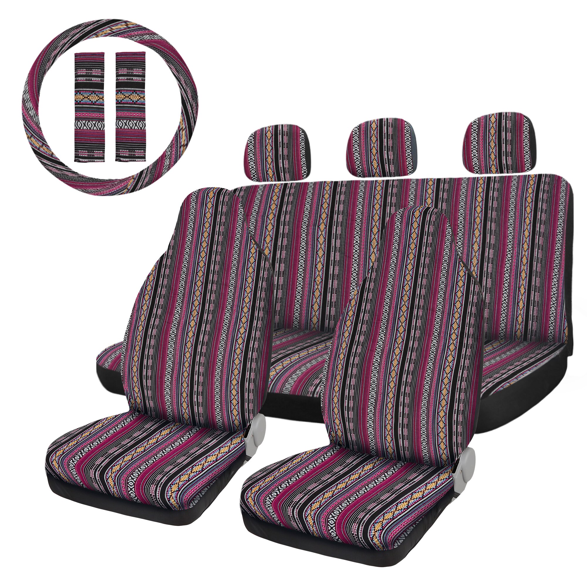 Baja seat cover set store