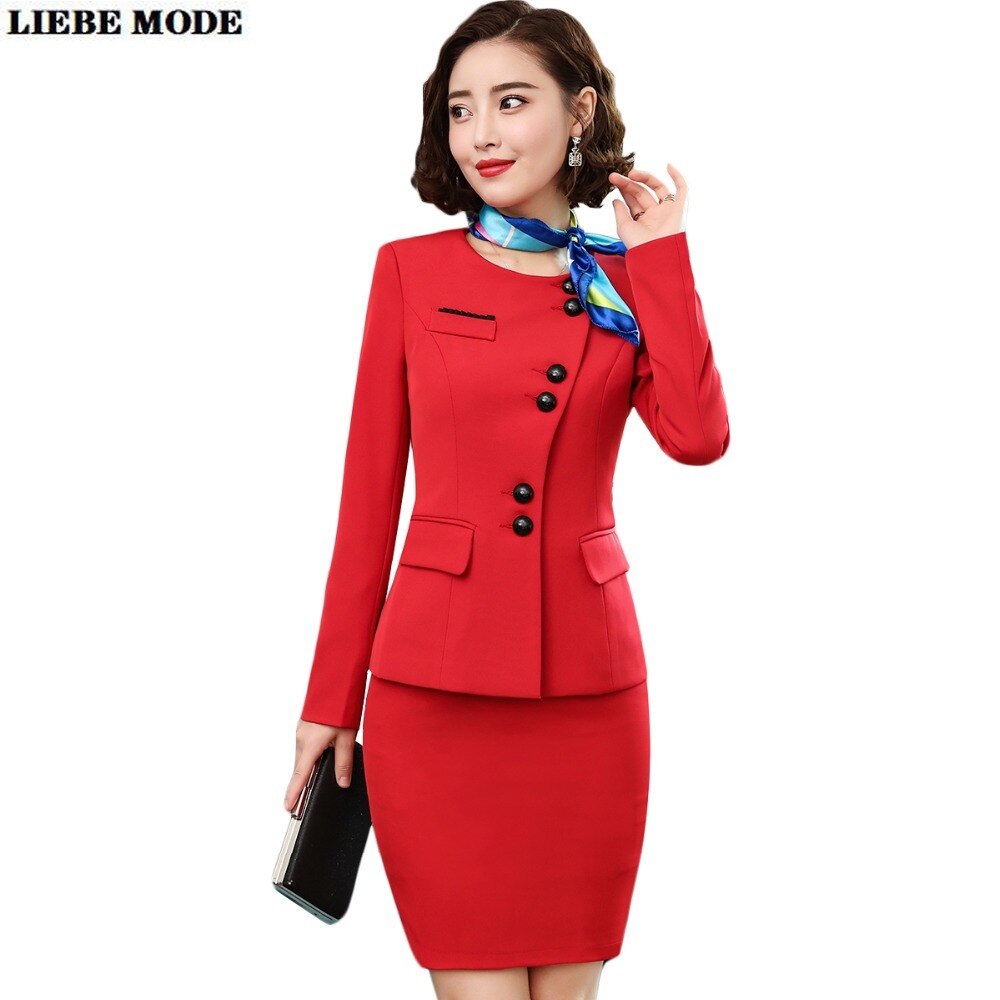Womens Formal Skirt Suits for Women Office Ladies ... – Grandado