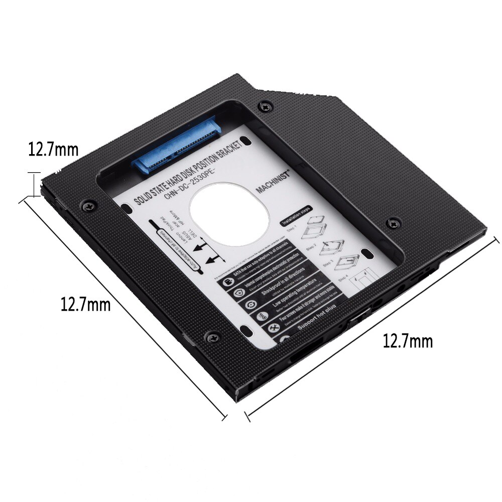 Hdd Caddy 12.7Mm Aluminium Optibay SATA3.0 Harde S... – Grandado