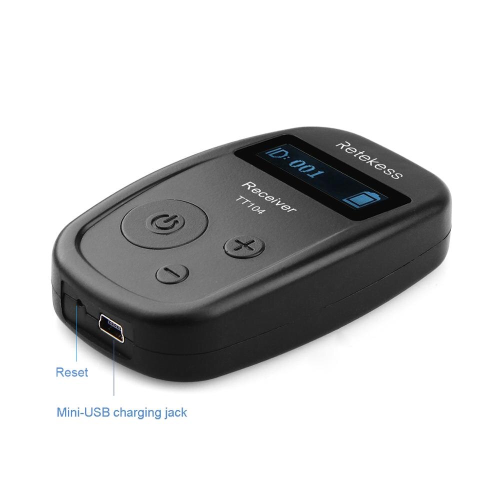RETEKESS TT104 UHF Wireless Tour Guide System Rece... – Grandado