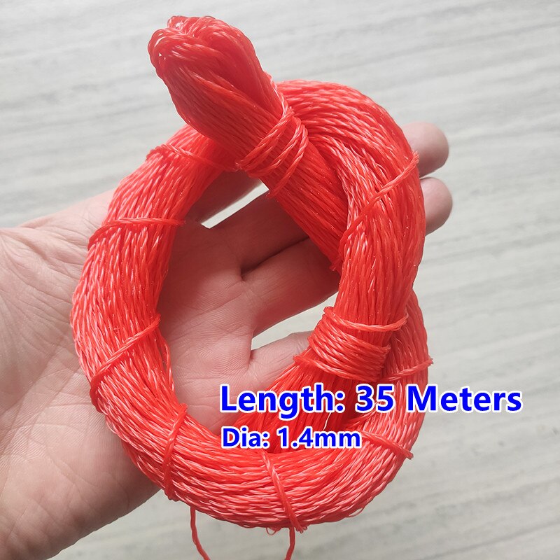 35m Length Red nylon Drawstring For fixing chicken... – Grandado