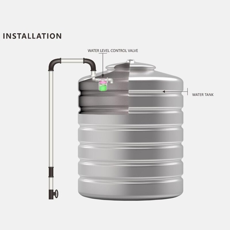 4' Transparent Side Water Inlet Fully Automatic Wa... – Vicedeal
