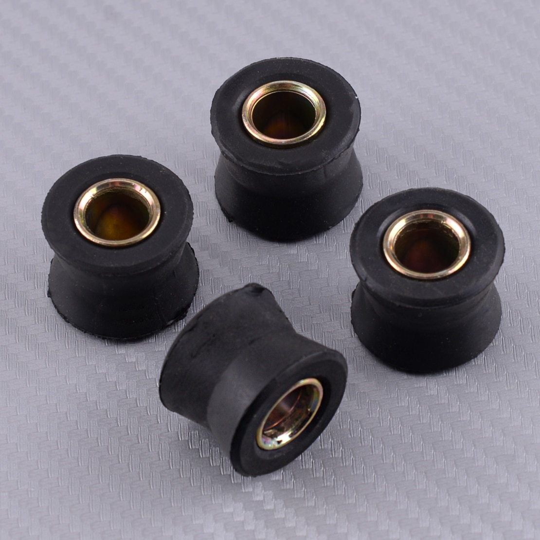 4pcs 10mm Rubber Motorcycle Bike Rear Shock Absorb... – Grandado