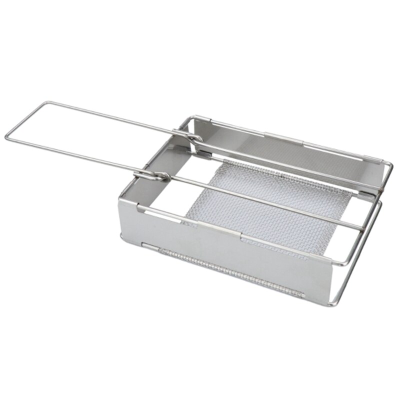 Foldable Stainless Steel Toaster Plate Portable Ou... – Grandado