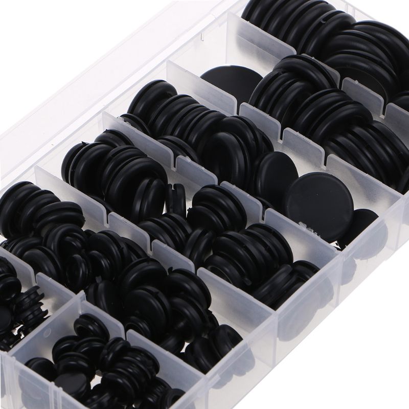 170Pcs Rubber Grommets Assortment Fire Wall Electr... – Vicedeal