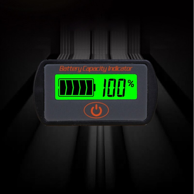 12V 24V LCD Battery Capacity Voltmeter Tester Indi... – Grandado