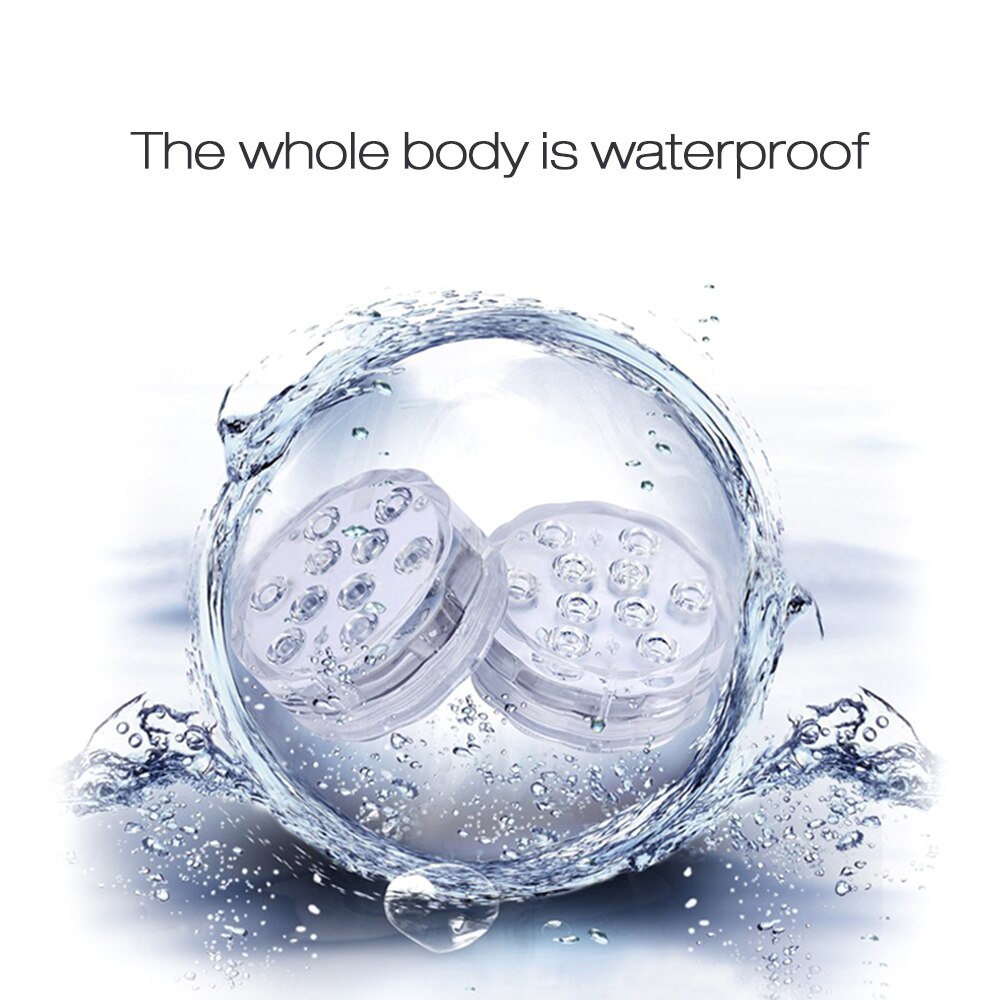 LED Lights with Remote Waterproof Underwater Led L... – Grandado