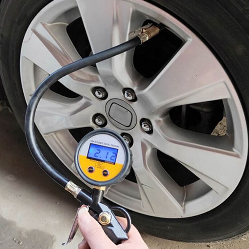 Auto Car Bike Tyre Air Pressure Gauge Tire Inflato... – Vicedeal