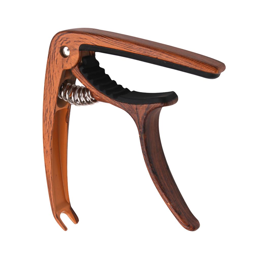 Wood Grain Guitar Capo High Zinc Alloy Multi-funct... – Vicedeal