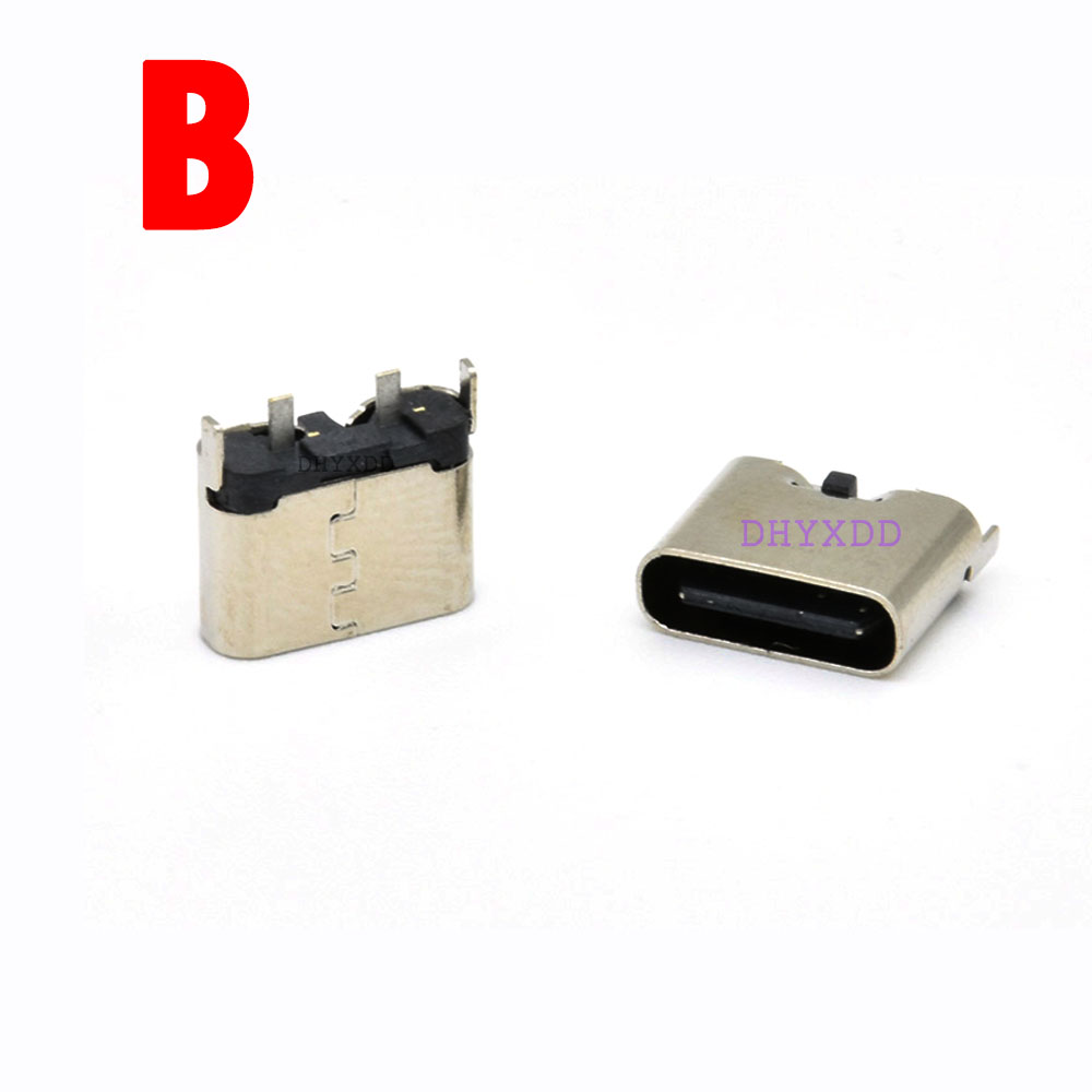 Conector Micro USB 3,1 tipo C 2pin 2P hembra, Cone... – Grandado