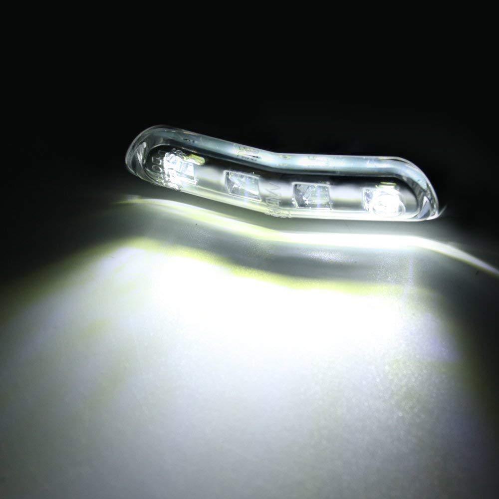 Fuleem 10PCS 4 LED White Light Clearance Side Mark... – Grandado