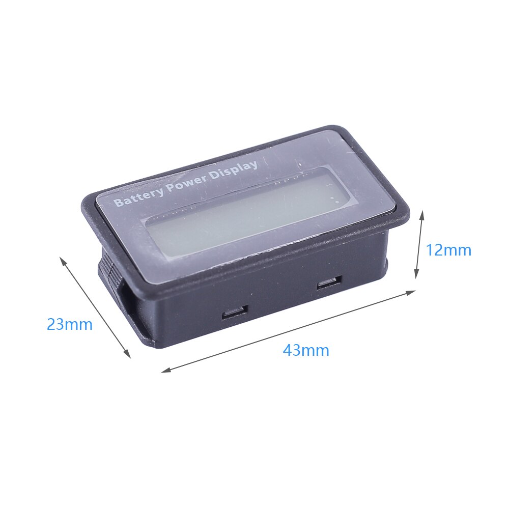Mini Battery Capacity Indicator LCD Display Voltme... – Grandado