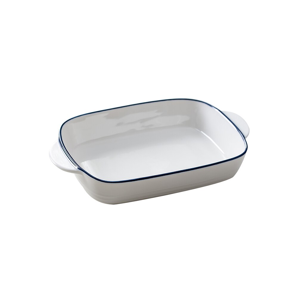 Ceramics Rectangular Baking Dishes with Handle for... – Grandado