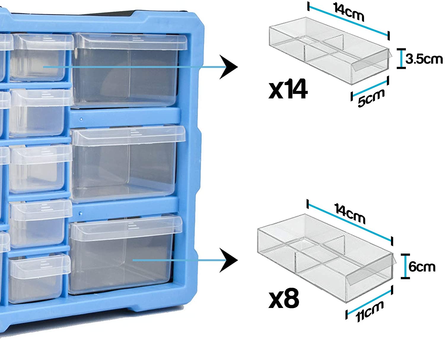 DIY Tool Bits Storage Organiser Unit - Workshop Sc... – Grandado