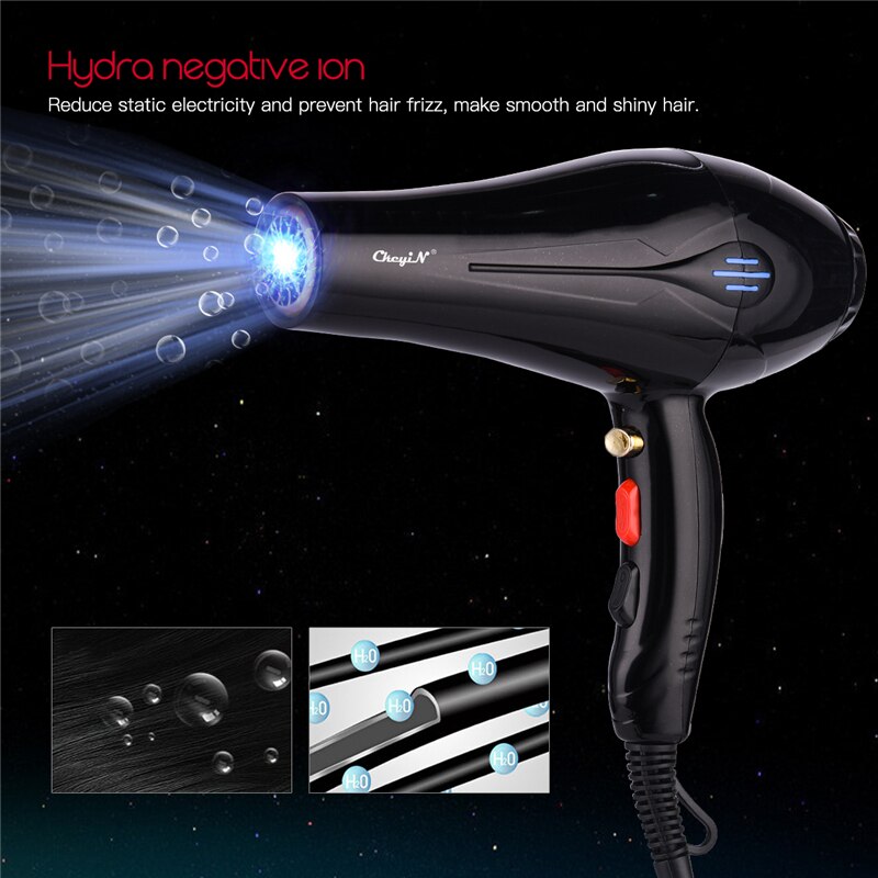 4000W Blue Light Negative Ion Blower Dryer Hairdry... – Vicedeal