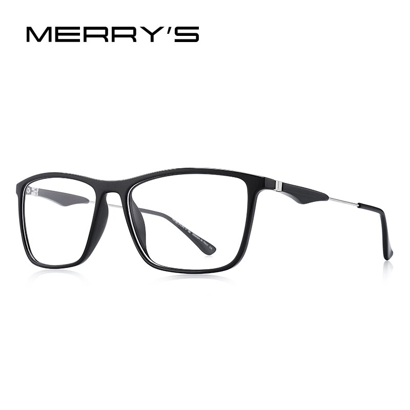 Merrys Square Glasses Frame For Men Women Myopia P Vicedeal