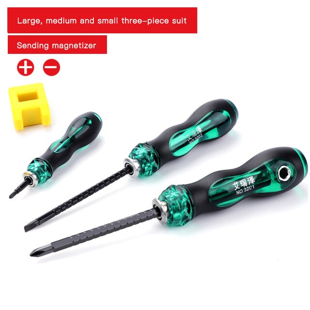 AIRAJ Screwdriver Cross-Shaped Industrial Knocking... – Grandado