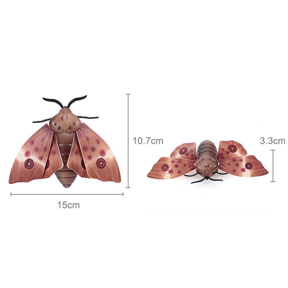 RC Moth RC Animal Remote Control Moth Toys Simulat... – Vicedeal