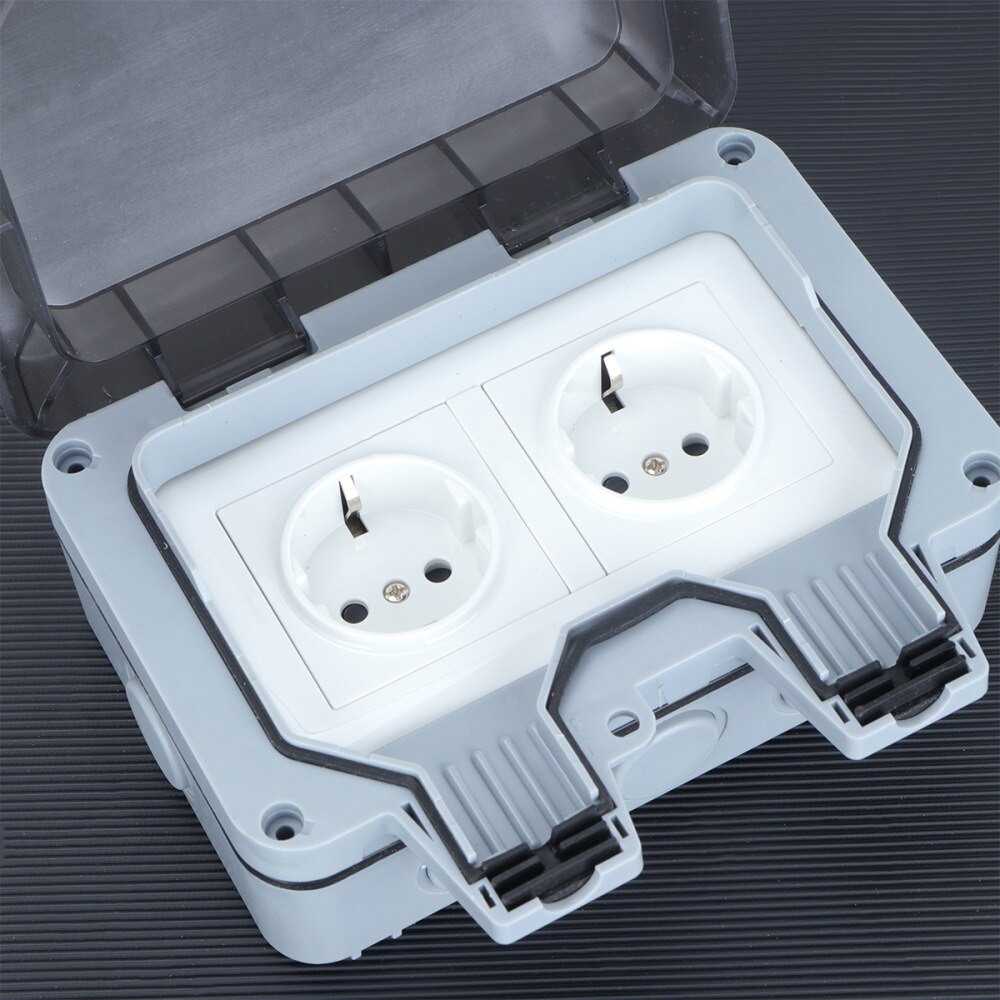 Single Plug IP66 15A Outdoor Power Socket Wall Wat... – Grandado