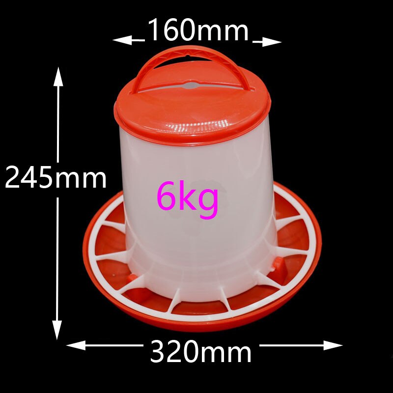 Fjerkræ 6kg 3kg 1kg kyllingefoder fugle drikkefugl... – Grandado