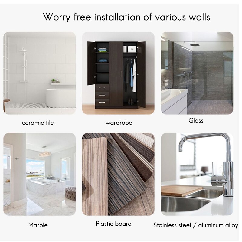 Punch-Free Layered Partition Triple-cornered Brack... – Vicedeal