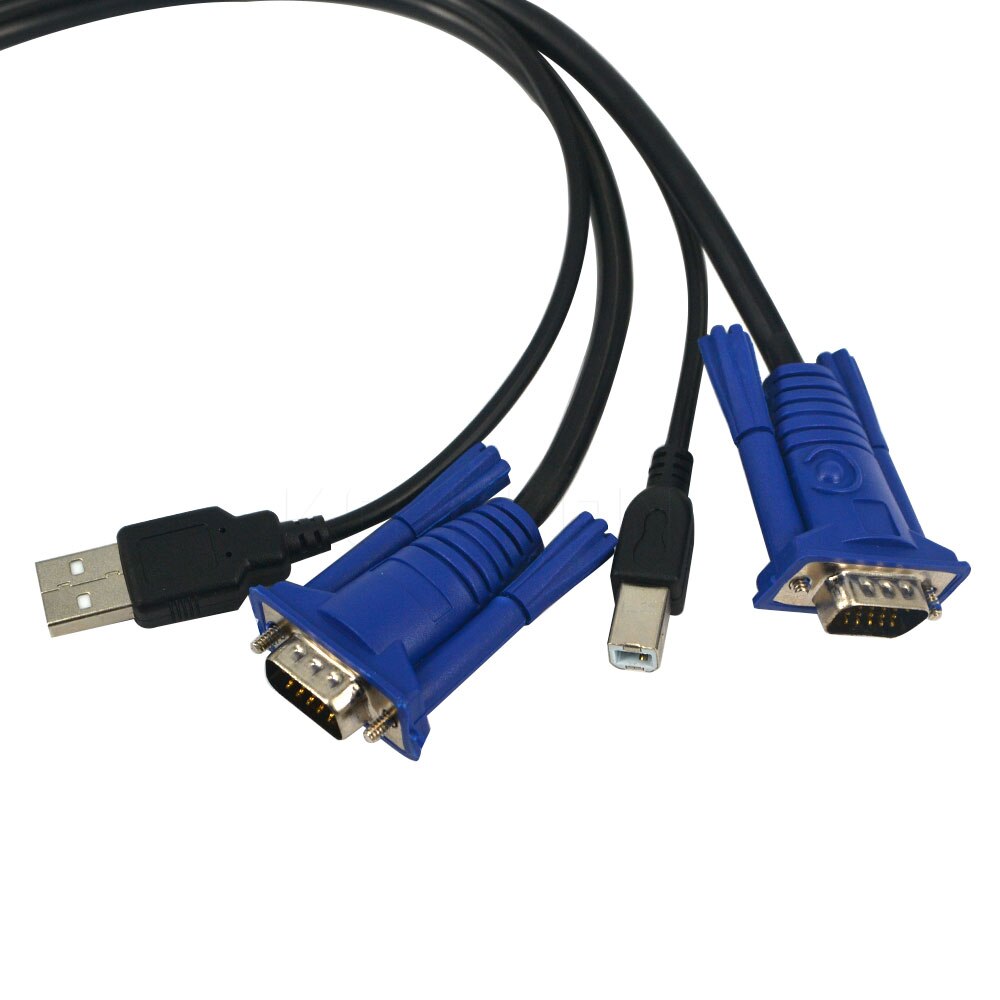 1,5 m USB 2,0 Typ A auf B KVM VGA Schalter USB Kab... – Vicedeal 1,5 m USB 2,0 Typ A auf B KVM VGA Schalter USB Kab... – Vicedeal