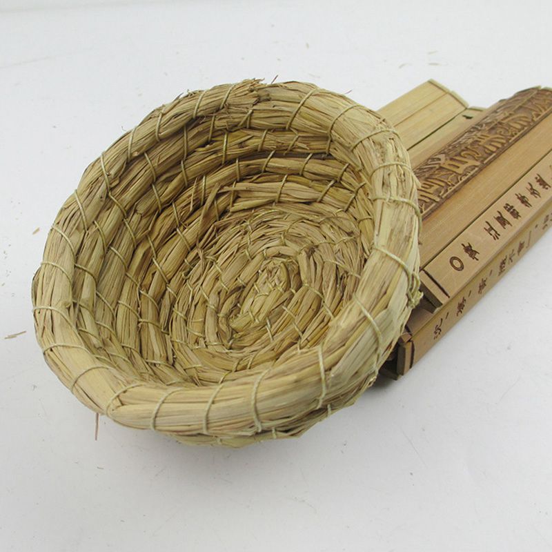 Bird's nest of straw crafts crafts bird nest artificial weaving for the ...