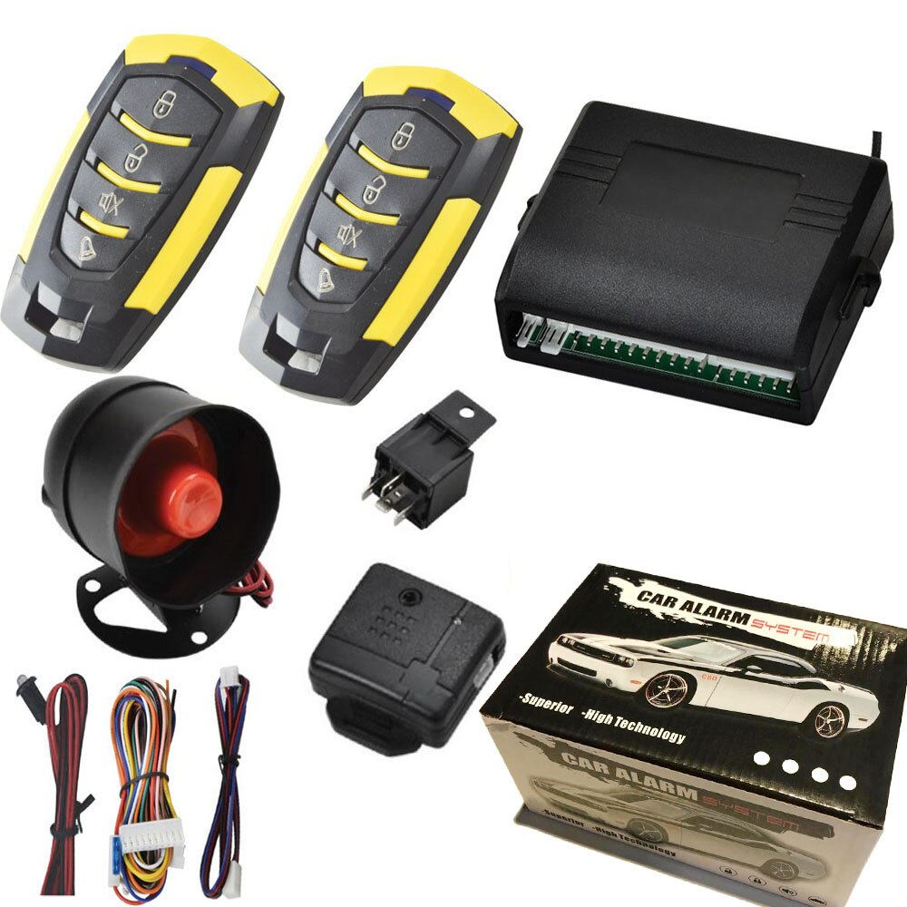 12V Car Auto Alarm Remote Central Door Locking Veh... – Grandado
