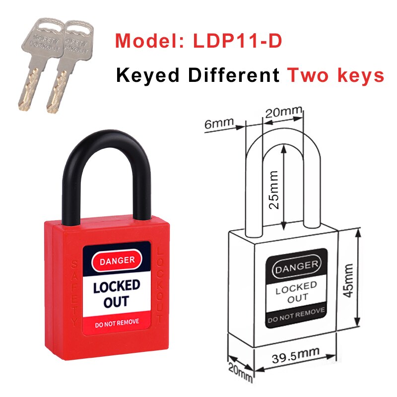 Veiligheid Lockout Hangslot Industriële Engineerin... – Vicedeal