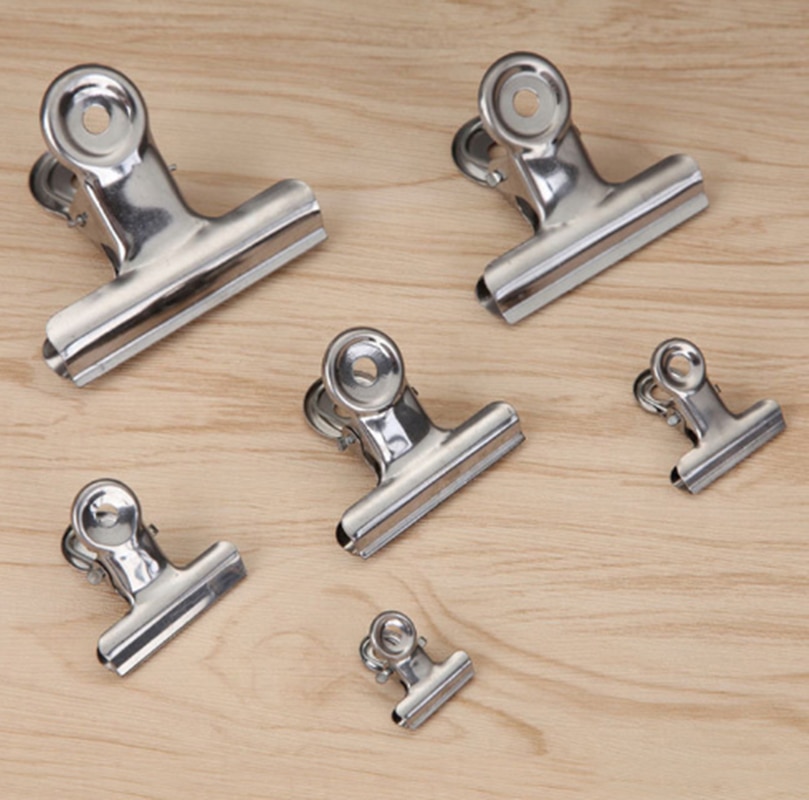 Mini Bulldog Clips Office Finishing Clip Stainless... – Grandado