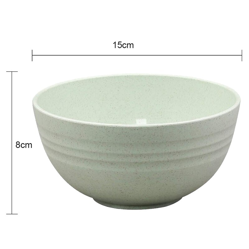 Cereal Bowls-24 Oz Tarwe Stro Fiber Lichtgewicht K... – Vicedeal